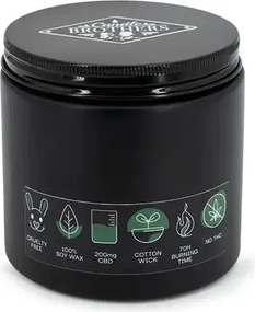 Candle Brothers CBD Vibe Coco  Cannabis / Vonná svíčka / 350 g