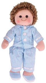 Bigjigs Toys Látková panenka Arthur 34 cm