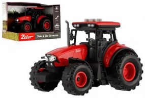 Teddies Traktor Zetor 9x14 cm na setrvačník se světlem se zvukem