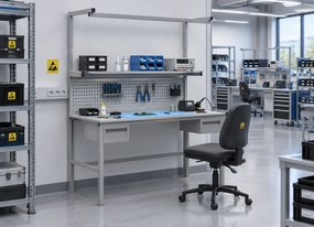 Enprag Antistatický výškově stavitelný stůl Enprag SPEXESD189_11