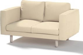Potah na pohovku IKEA Norsborg 2-místná barva krémová látka lesklé, pletený vzor