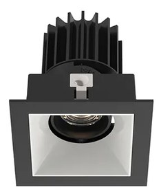 Vestavné nastavitelné svítidlo Sense Square Black Délka strany: 55 mm, Teplota chromatičnosti / Stmívání: 3000 Kelvinů / Nestmívatelné, Úhel…
