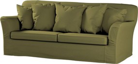 Potah na pohovku IKEA  Tomelilla rozkládací barva zelená látka pletený vzor