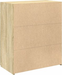 Příborník dub sonoma 80 x 42,5 x 93 cm kompozitní dřevo 3281471