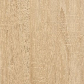 vidaXL Rohový psací stůl 145 x 100 x 76 cm dřevotříska [801092] Barva: dub sonoma