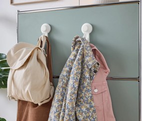 Tchibo - Háčky s přísavkami - barva: bílá