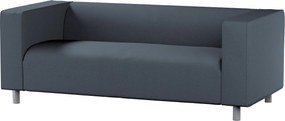 Potah na pohovku IKEA Klippan 2-místná barva modrá látka pletený vzor
