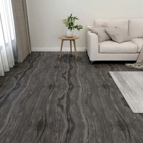 Samolepicí podlahové desky 55 ks PVC 5,11 m² tmavě šedé