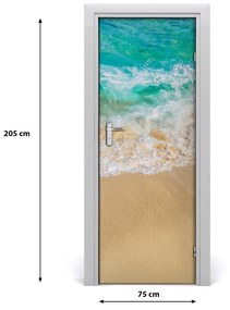 Fototapeta na dveře samolepící pláž a moře 75x205 cm