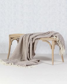 Pléd Zelandia 140x200 cm silver beige