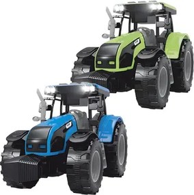 SPARKYS Traktor Farm Service zeleno-šedý / Se zvukem a světlem / Setrv