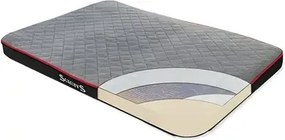 SCRUFFS Pelech Expedition Box Bed Storm Grey M / 60x50 cm / S bočnicem