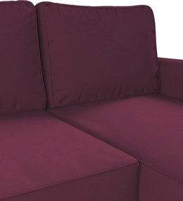 Potah na pohovku IKEA Backabro rozkládací se šezlongem barva švestková