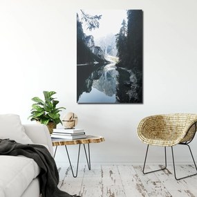 Gario Obraz na plátně Hory odrážející se v jezeře - Dmitry Belov Rozměry: 40 x 60 cm