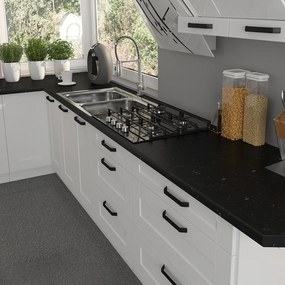 Vysoká skříňka na troubu a mikrovlnou troubu, bílá, LULA 60 DPM-210 2F