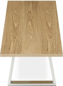 Konferenční stolek CT-W1515 OAK, dýha, dub (120 x 60) cm