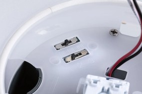 P 94956 LED venkovní nástěnné svítidlo Aureva pohybové čidlo IP65 kruhové 220mm 2200 - 4000K 20,5W 230V antracit/bílá polykarbonát - PAULMANN