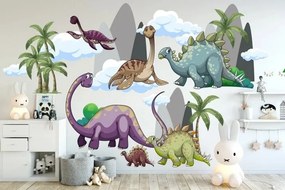 Ztracený svět dinosaurů nálepka na zeď 80 x 160 cm