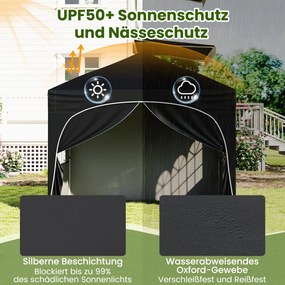 Costway Pavilon s 4 odnímatelnými bočními stěnami zahradní stan vč.
