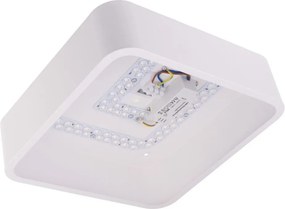 T-LED Bílé LED stropní svítidlo hranaté 300x300mm 24W CCT 105447