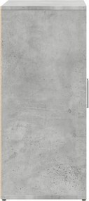 Příborníky 2 ks betonově šedé 60 x 31 x 70 cm kompozitní dřevo 3276542