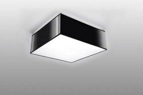 Přisazené svítidlo SOLLUX Horus 25cm E27 1x60W bez zdroje SL.0142 černá