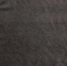 Čtyřmístná pohovka dyoll 245 cm praný samet tmavošedá MUZZA