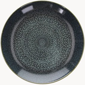Sada porcelánových snídaňových talířů Oriental, 6 dílů