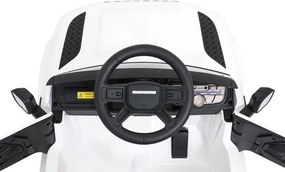 Elektrické autíčko Land Rover Defender bílé
