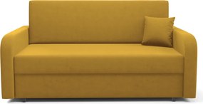 Rozkládací pohovka FERINO Kronos, 160 cm Barva látky Kronos: Žlutá (Kronos 01)