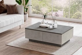 Designový konferenční stolek Reyhan 90 cm antracitový
