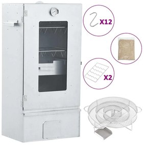 Grilovací trouba / udírna s generátorem kouře pozinkovaná ocel 3200751