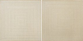 Oboustranný koberec Brussels 205804/10810 Jute béžový / krémový