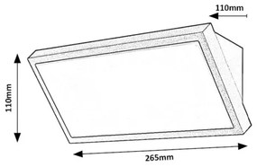 Rabalux 77150 - LED Venkovní nástěnné svítidlo RAPLA LED/18W/230V IP65