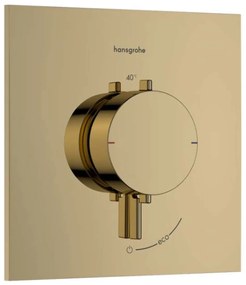 Hansgrohe Ecostat Comfort E - Termostatická baterie pod omítku, leštěný vzhled zlata 33710990