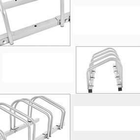 Stojan na kola se 4 místy
