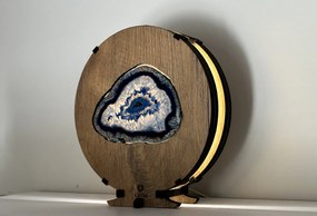 Li-Go "Achát" lampa 20x22cm provedení povrchu: dub