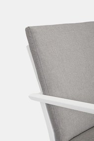 BIZZOTTO Zahradní set pohovky, křesel a konferenčního stolku KONNOR bílý