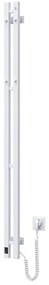 Navin Elektrický sušák na ručníky s term. SILOUETTE 200W/230V 150,6 cm IP44 bílá pravá 12-134053-0915