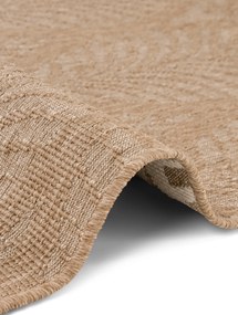 Behúň Duet Liora 106247 Beige/White - na von aj na doma, 80x250, béžová, chodba / predsieň, NORTHRUGS