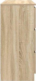 Příborník dub sonoma 100x35x76 cm kompozitní dřevo 3328500