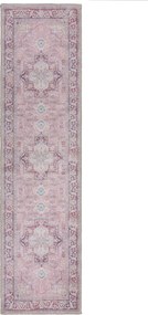 Flair Rugs, Běhoun Hebden Windsor Pink, 60x230, růžová, ložnice
