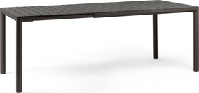 Stima Plastový rozkládací stůl TEVERE 211x100 + 64 cm terra