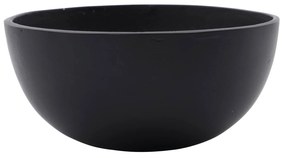 House Doctor Kovový svícen Crown Black ⌀12,5 cm, černá barva