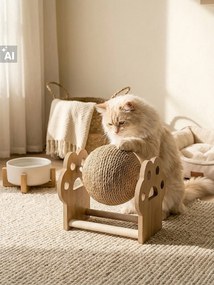 Sinsay - Otočné škrabadlo pro kočky - béžová