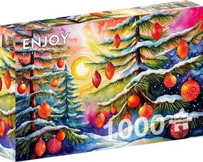 ENJOY Puzzle Vánoční východ slunce / 1000 dílků / od 14 let
