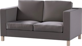 Potah na pohovku IKEA Karlanda 2-místná, krátký barva hnědá látka sametová