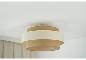 Brilagi - Přisazený lustr SPACE LIGHT 1xE27/15W/230V pr. 50 cm béžová/krémová