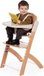 Childhome Rostoucí židlička Evosit Natural / od 6 měsíců