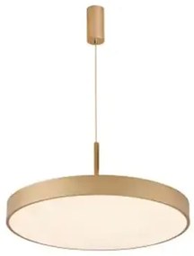 Moderní LED lustr Marcello 40 Cct zlatá s dálkovým ovládáním